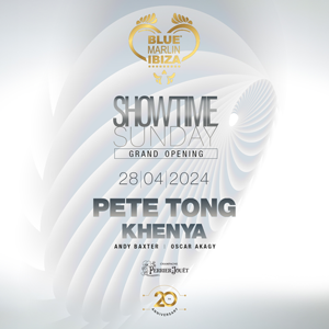 SHOWTIME SUNDAY | Blue Marlin Ibiza | Beach Restaurant