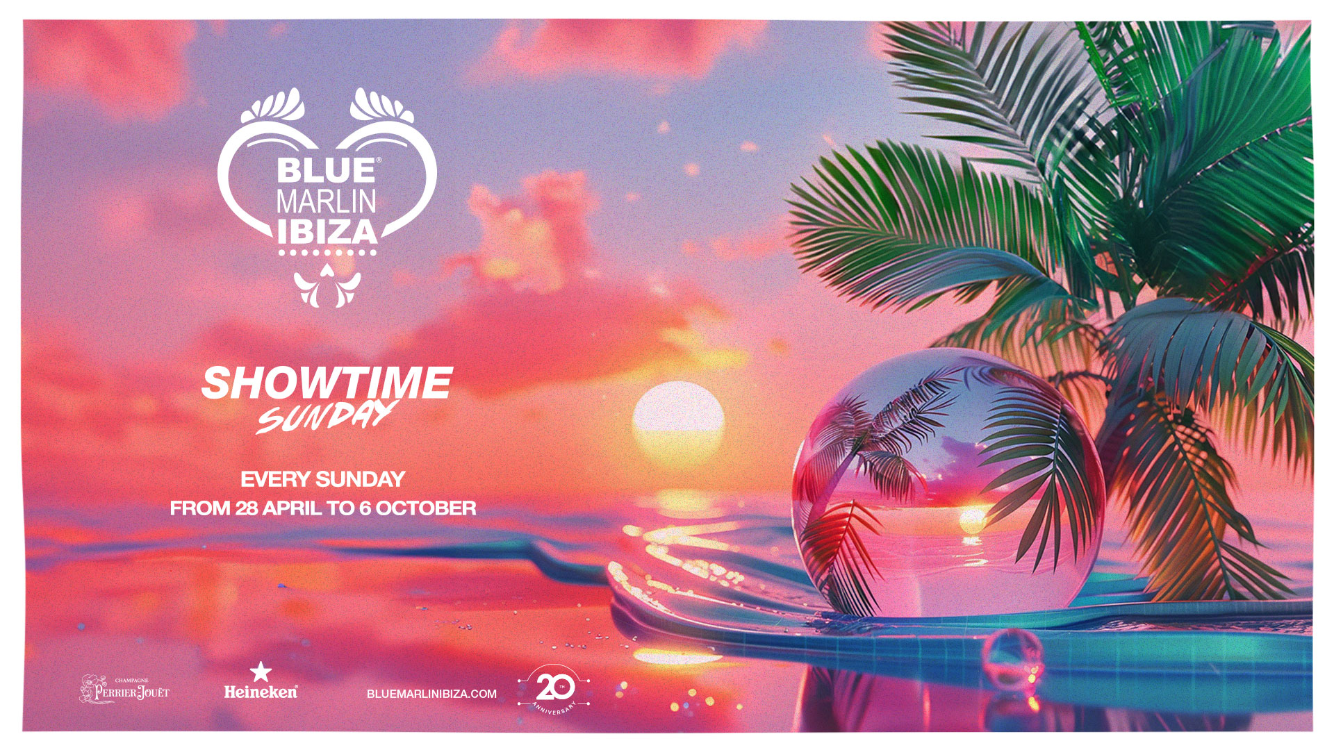SHOWTIME SUNDAY | Blue Marlin Ibiza | Beach Restaurant